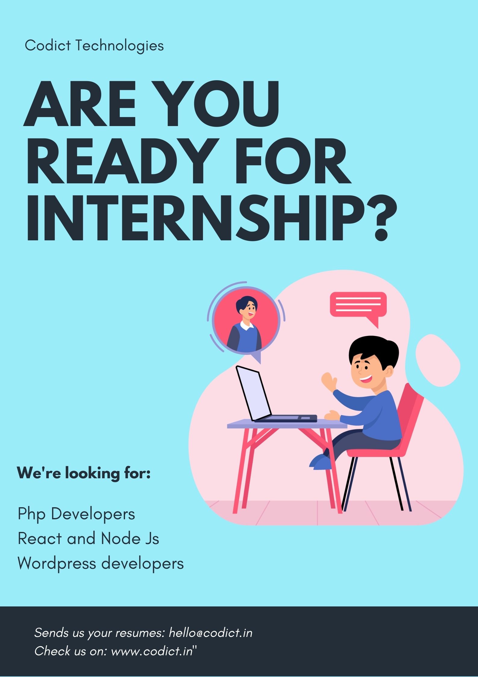 career – Codict Technologies